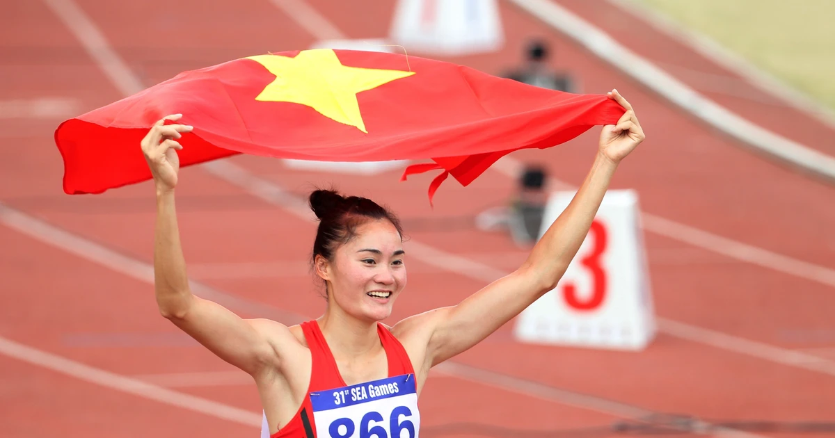 Quách Thị Lan giành tấm huy chương Vàng thứ 14 cho điền kinh Việt Nam ...