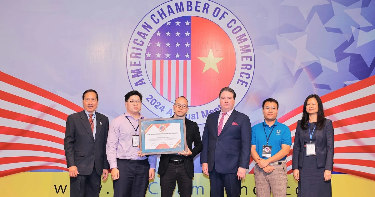 AmCham vinh danh 35 doanh nghiệp thành viên nhận giải thưởng CSR2024 | Vietnam+ (VietnamPlus)