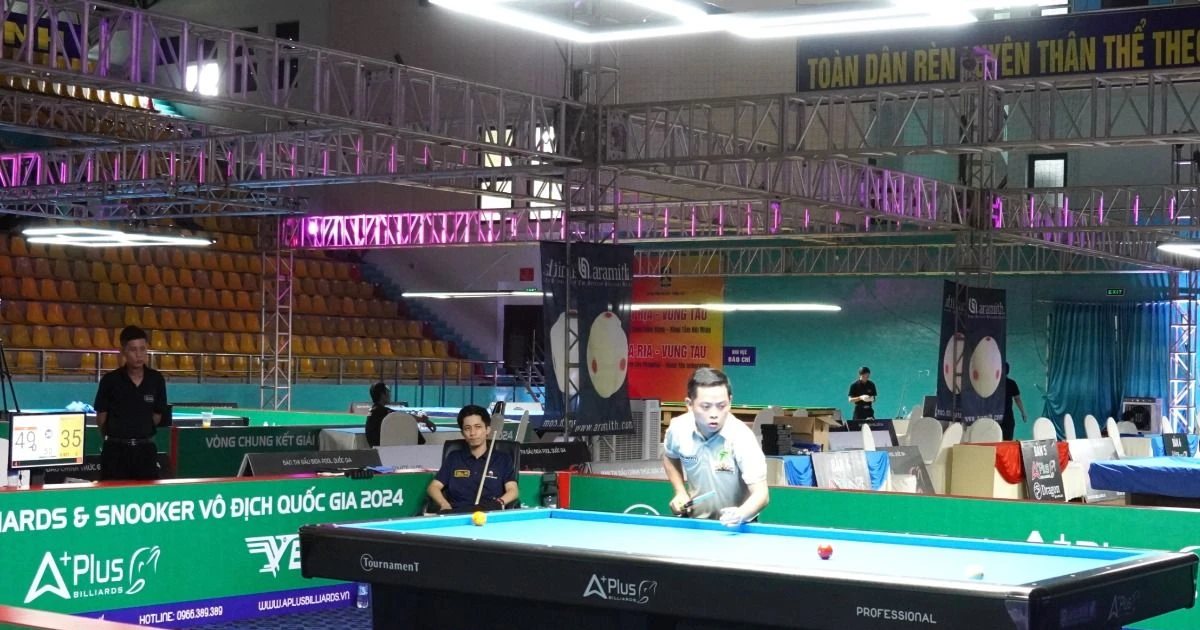 Giải Billiards & Snooker 2024: Thành phố Hồ Chí Minh đạt Nhất toàn đoàn