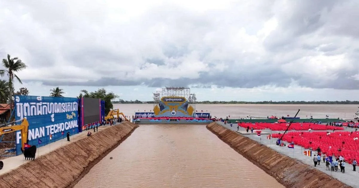 Campuchia khởi công dự án kênh đào Funan Techo ở tỉnh Kandal | Vietnam+ ...