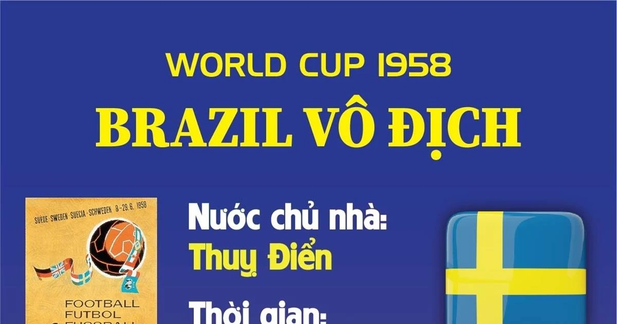 [Infographics] World Cup 1958: Các vũ công samba lên ngôi | Vietnam+ ...