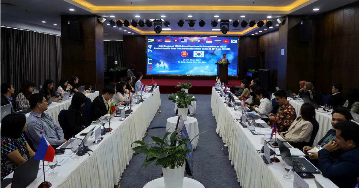 Thúc đẩy đồng thuận về chuyển đổi quy tắc xuất xứ trong Hiệp định AKFTA ...