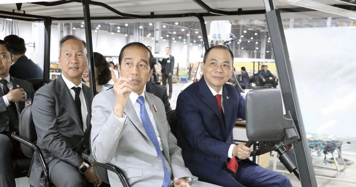 Tổng thống Joko Widodo: Tạo điều kiện để VinFast sớm đầu tư tại Indonesia | Vietnam+ (VietnamPlus)