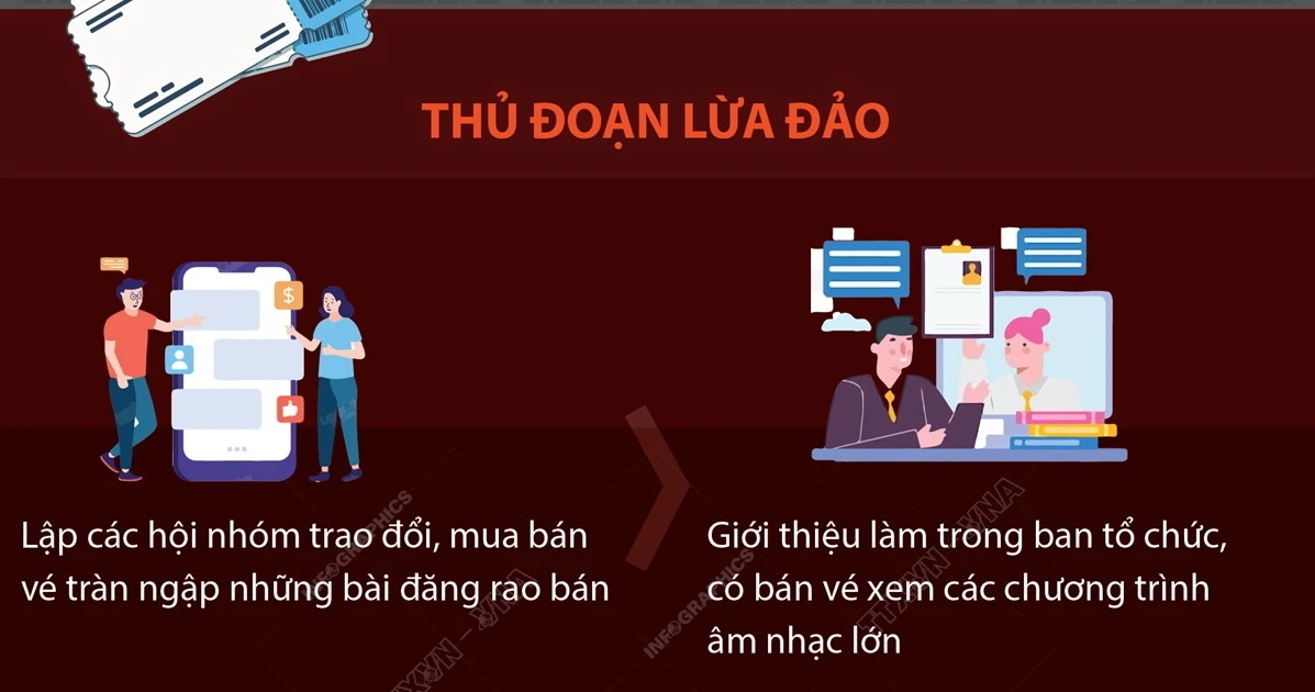 Cảnh báo lừa đảo khi mua vé xem các chương trình âm nhạc