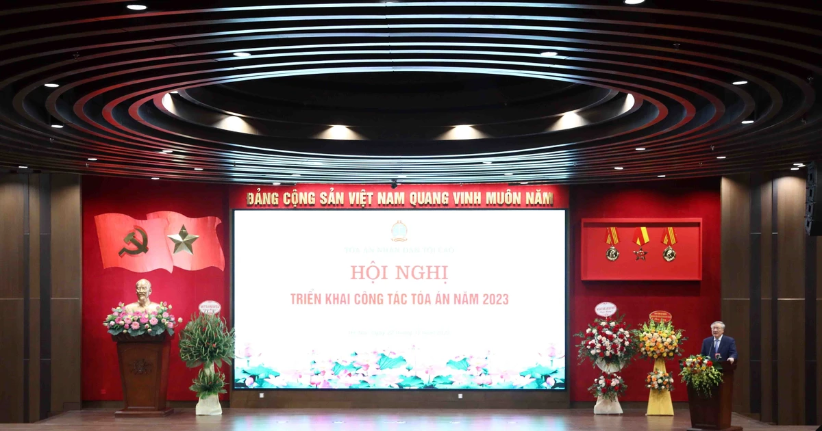Tòa án Nhân dân Tối cao sẽ đưa ra xét xử những vụ án lớn năm 2023 ...