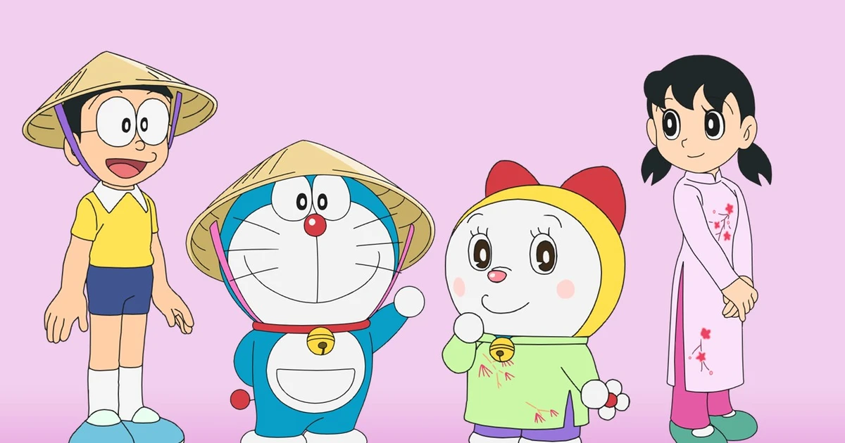 Doraemon đặc biệt về Việt Nam: Nhân vật áo dài, nón lá trong phim mới