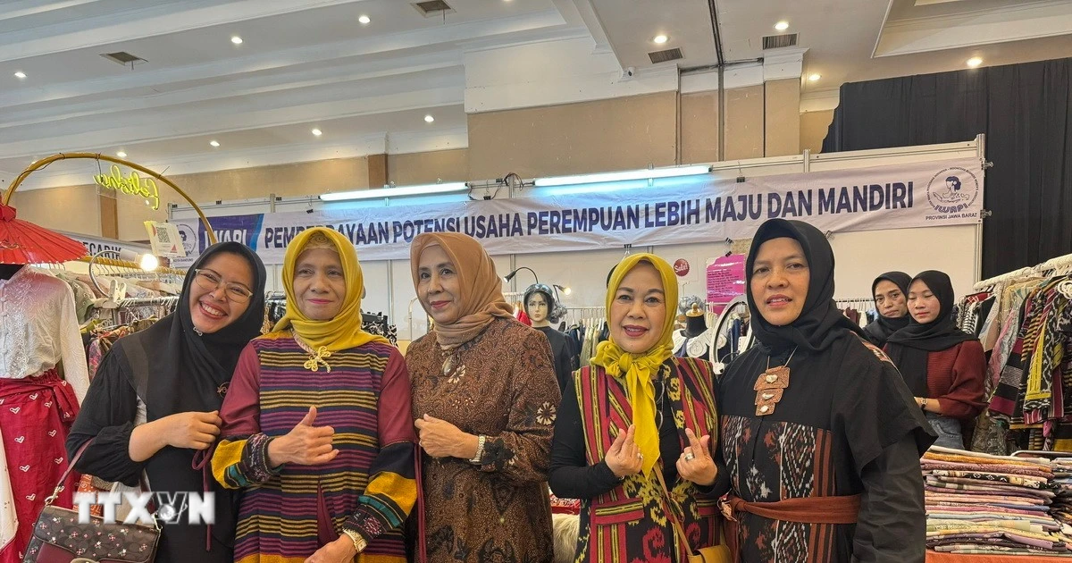 Lễ hội Batik & Thủ Công Mỹ Nghệ Indonesia 2025 | Vietnam+ (VietnamPlus)