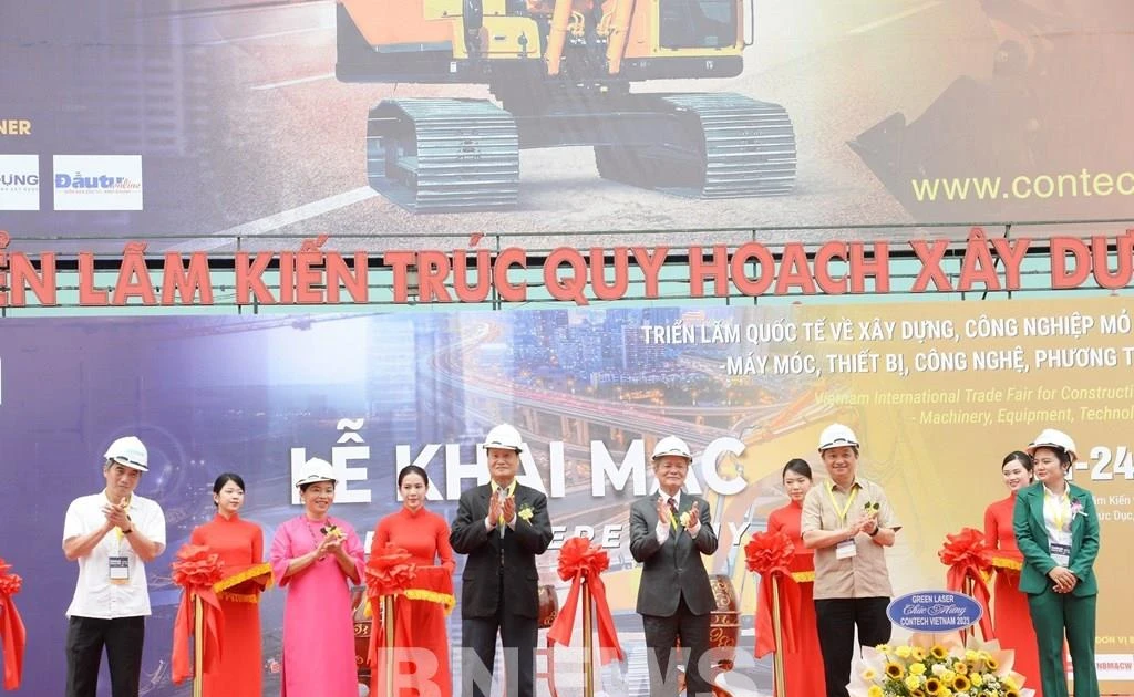 Contech Việt Nam 2023 thu hút hơn 100 gian hàng từ nhiều quốc gia | Vietnam+ (VietnamPlus)