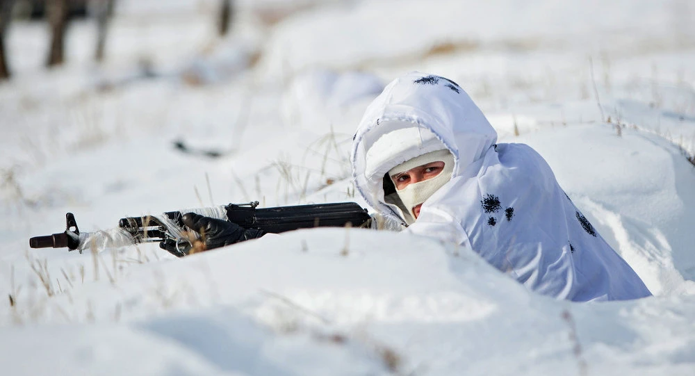 Cận cảnh lực lượng đặc nhiệm Nga diễn tập nhảy dù ở Bắc Cực | Vietnam+ ...