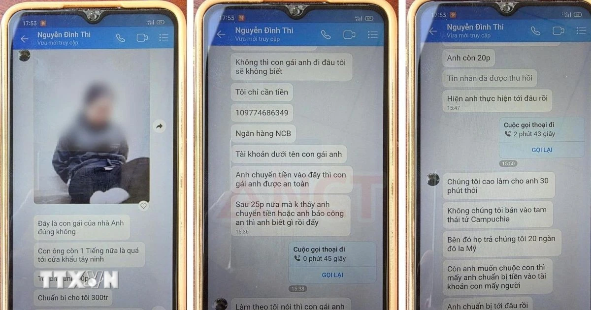 Quảng Ninh ngăn chặn vụ bắt cóc online lừa đảo thành công | Vietnam+ ...