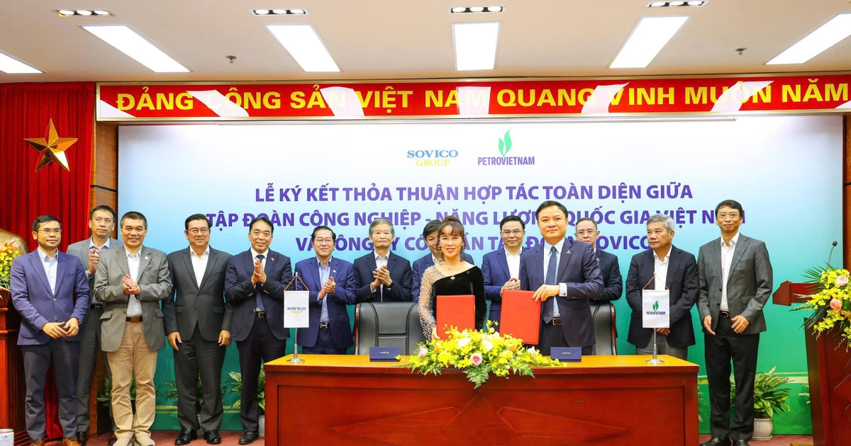Petrovietnam hợp tác với SOVICO: Động lực mới cho phát triển năng lượng và kinh tế | Vietnam+ ...