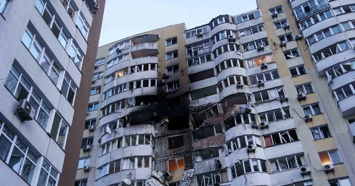 Nga tấn công dữ dội bằng tên lửa và thiết bị bay không người lái vào Kiev | Vietnam+ (VietnamPlus)