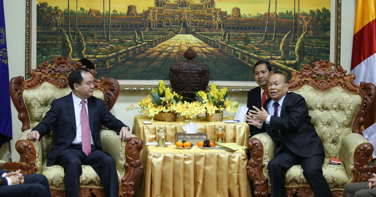 Việt Nam-Campuchia hợp tác thúc đẩy tự do tôn giáo và tín ngưỡng ...