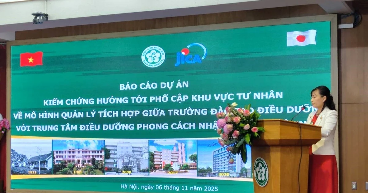 JICA hỗ trợ Việt Nam đào tạo điều dưỡng chăm sóc người cao tuổi | Vietnam+ (VietnamPlus)