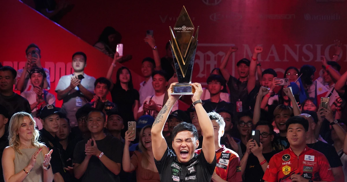 Johann Chua đăng quang Giải Billiards Vô địch Pool 9 bóng Hanoi Open ...