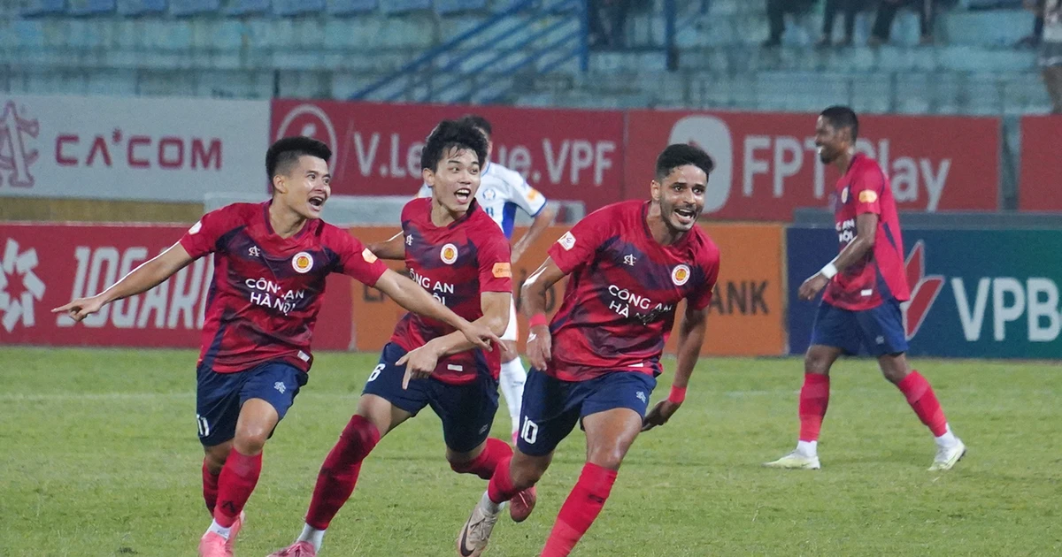 Vòng 6 V-League: Công an Hà Nội dẫn đầu bảng, Thanh Hóa "đánh rơi" chiến thắng | Vietnam+ ...