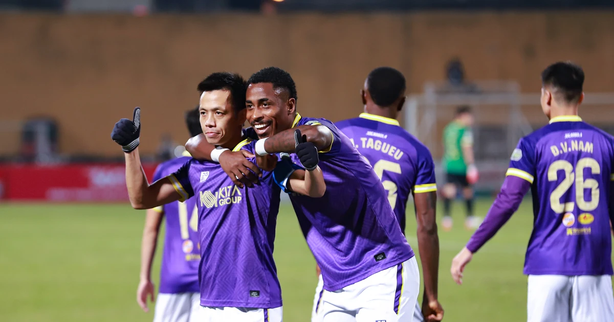 Hà Nội FC 'phủ tím' Derby Thủ đô, Bình Dương chiếm ngôi đầu bảng xếp ...