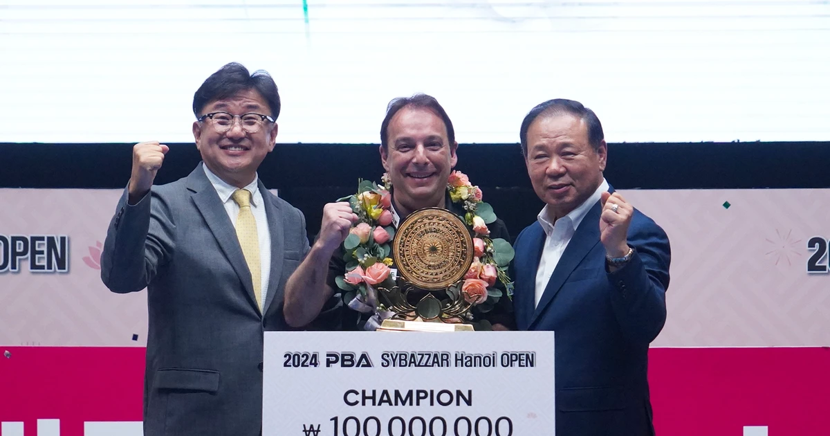"Phù thủy Carom" Daniel Sanchez vô địch Giải PBA LPBA SY Bazzar Hà Nội Open 2024 | Vietnam+ ...