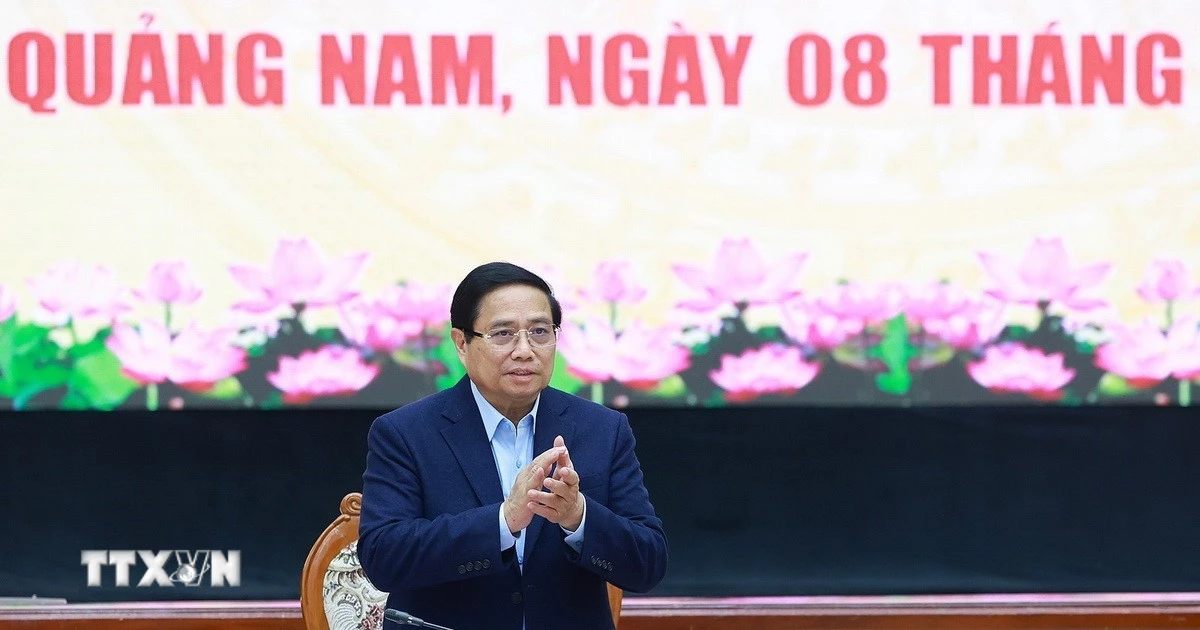 Thủ tướng yêu cầu Quảng Nam phát triển kinh tế-xã hội bền vững ...