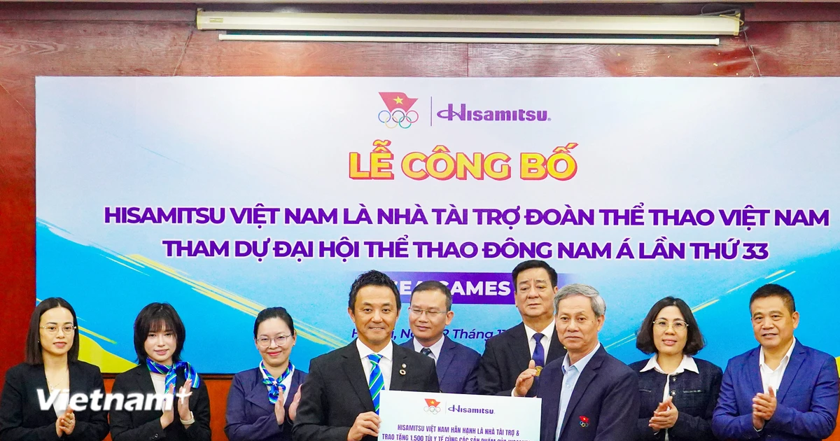 Hisamitsu Việt Nam đồng hành cùng đoàn thể thao tại SEA Games 33 ...