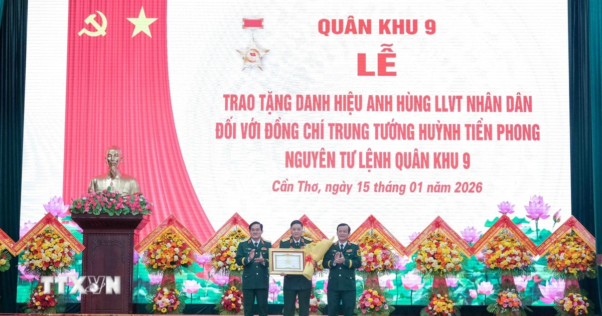 Nguyên Tư lệnh Quân khu 9 nhận danh hiệu Anh hùng Lực lượng Vũ trang ...
