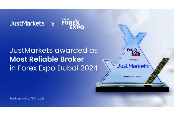 Tại Forex Expo Dubai 2024, JustMarkets được vinh danh là Nhà môi giới ...