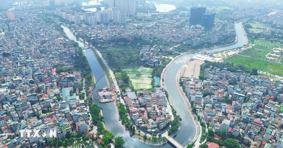 Hà Nội triển khai dự án chống ngập và làm sạch sông Tô Lịch | Vietnam+ ...