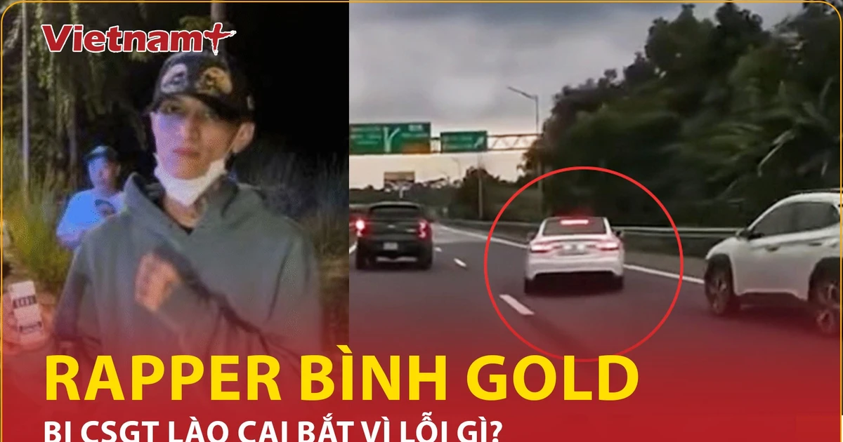 Rapper Bình "Gold" Dương Tính Ma Túy Khi Lái Xe | Vietnam+ (VietnamPlus)