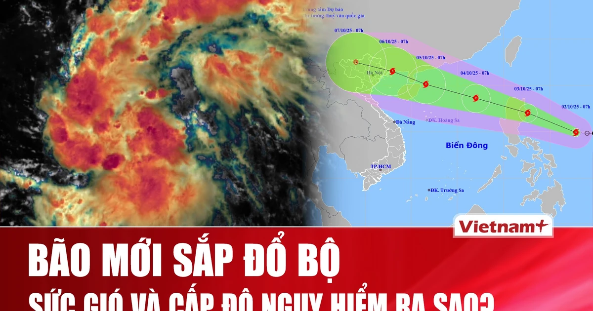 Bão Matmo đổ bộ biển Đông: Mức độ mạnh và dự báo mới nhất | Vietnam+ ...