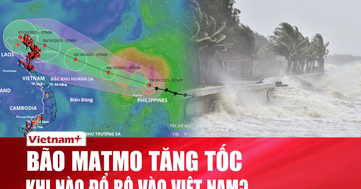 Bão Matmo cấp độ cao, dự báo đổ bộ Việt Nam khi nào? (DPT anh Long ...
