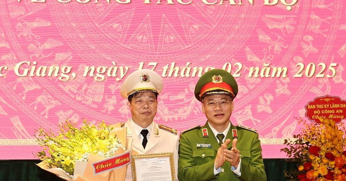 Đại tá Nguyễn Quang Vinh giữ chức Giám đốc Công an tỉnh Bắc Giang | Vietnam+ (VietnamPlus)