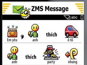 Dịch vụ tin nhắn hình ZMS - cách mới thể hiện cá tính | Vietnam+ ...