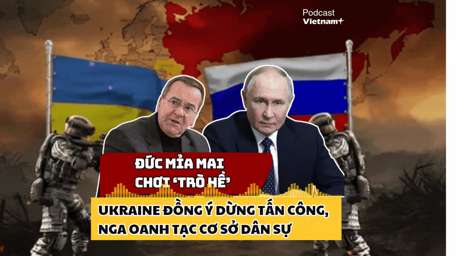 Đức chỉ trích Nga về Ukraine
