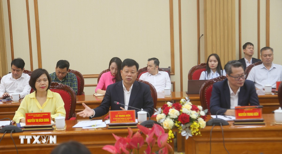 Hải Phòng bàn cách kết nối doanh nghiệp FDI với doanh nghiệp phụ trợ trong nước | Vietnam+ ...