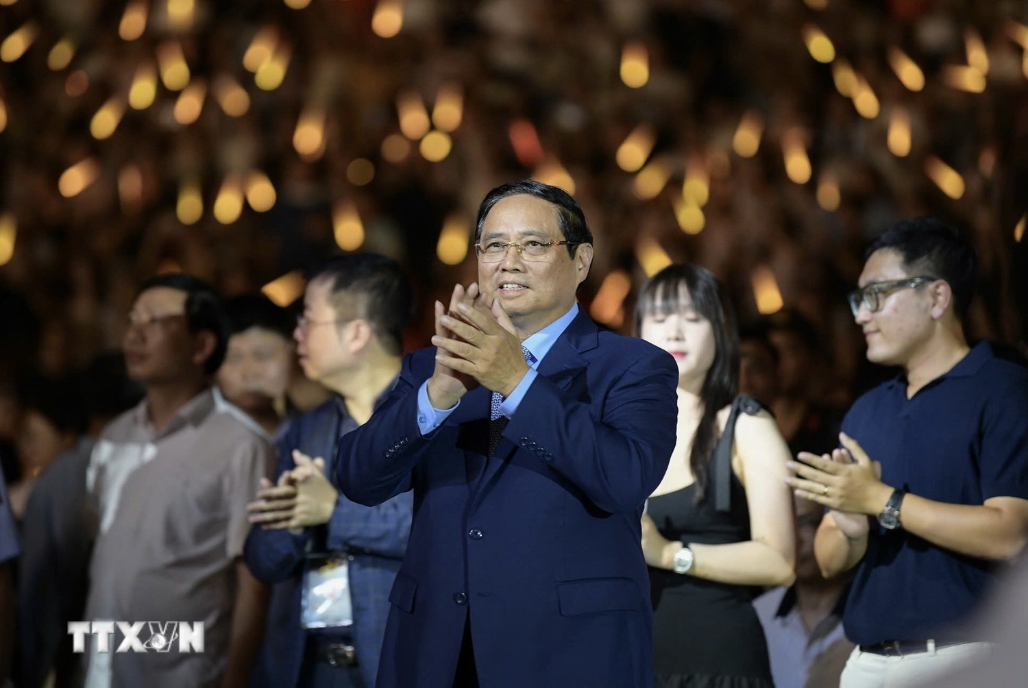 Thủ tướng Phạm Minh Chính tham dự đại nhạc hội “V Fest - Vietnam Today” | Vietnam+ (VietnamPlus)