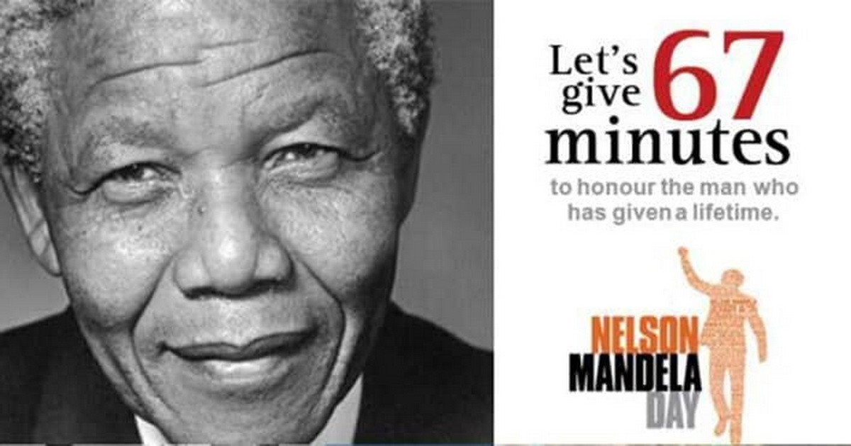 67 phút cho cộng đồng - di sản nhân văn của Mandela cho nhân loại ...