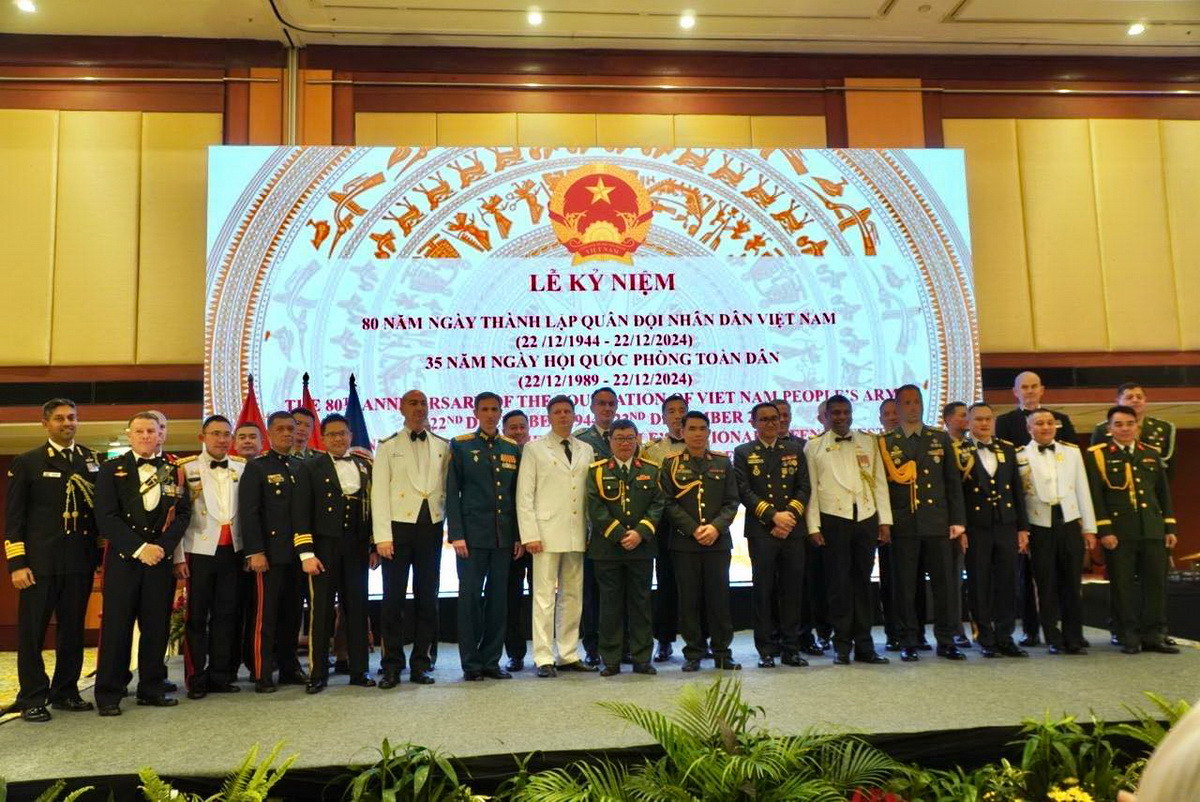 Lễ kỷ niệm 80 năm ngày thành lập Quân đội Nhân dân Việt Nam tại Indonesia | Vietnam+ (VietnamPlus)