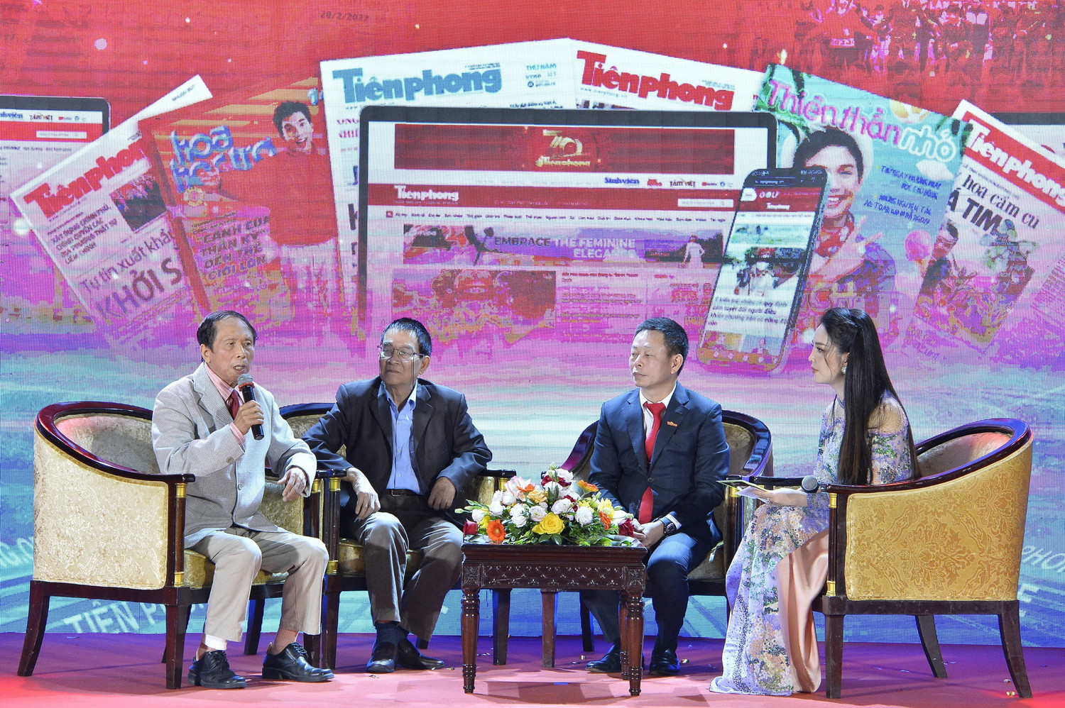 Báo Tiền Phong trang trọng kỷ niệm 70 năm xuất bản số đầu tiên | Vietnam+ (VietnamPlus)