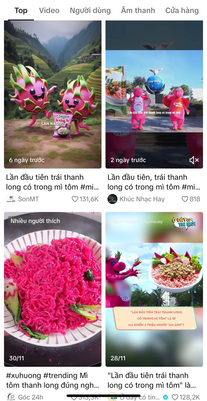 Sự thành công của mỳ tôm thanh long Caty và chiến lược quảng cáo low-fi ...